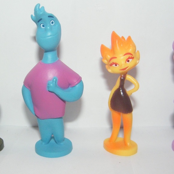 Disney | Toys | Disney Pixar Elemental Movie Toy Figure Set Of 2 With 1 ...